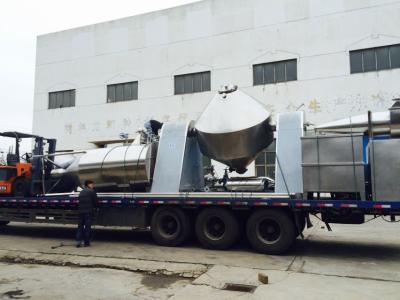 China GMP High Efficiency Double Cone Rotary Vacuum Dryer For Industrial Drying for sale
