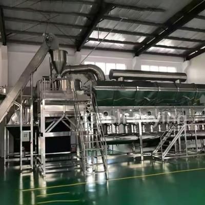 China Hot Air Fluid Bed Dryer For Pharmaceutical Granules for sale