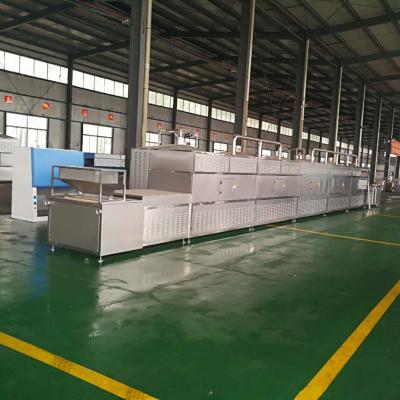 Cina Macchina più asciutta di microonda della cinghia di acciaio inossidabile del trasportatore più asciutto continuo di sterilizzazione in vendita