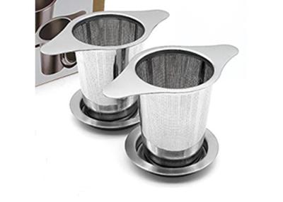 Cina Canestro SS304 di Mesh Dome Replacement Teapot Infuser del cavo di due maniglie in vendita