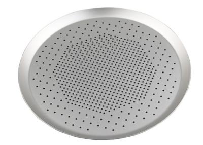 Cina 1.6mm ha anodizzato il grado perforato di alluminio di Pan With Round Punching Food della pizza a 15 pollici in vendita