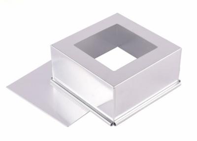 Cina Muffe bollenti di alluminio di Live Removable Bottom Cake Pan/SGS del quadrato in vendita