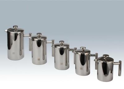 Cina 12 - il doppio strato francese della macchinetta del caffè della stampa del metallo 51oz tiene caldo Shinny il filtro da caffè di Cafetiere in vendita