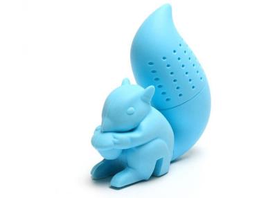 Cina Gli animali riutilizzabili adorabili liberi dello scoiattolo di BPA modellano il tè Infuser dell'a fogli staccabili più ripido in vendita