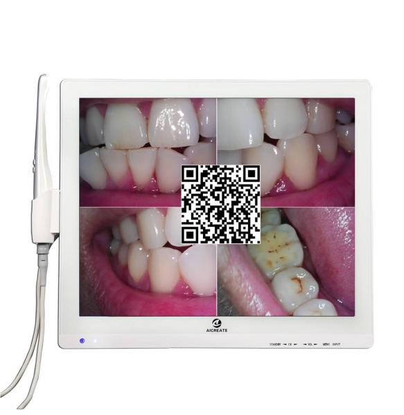 Quality Medical Grade Plastic and Metal Digital Intraoral Camera Providing Universal Compatibility Supporting Workflow in Dental Clinics for sale