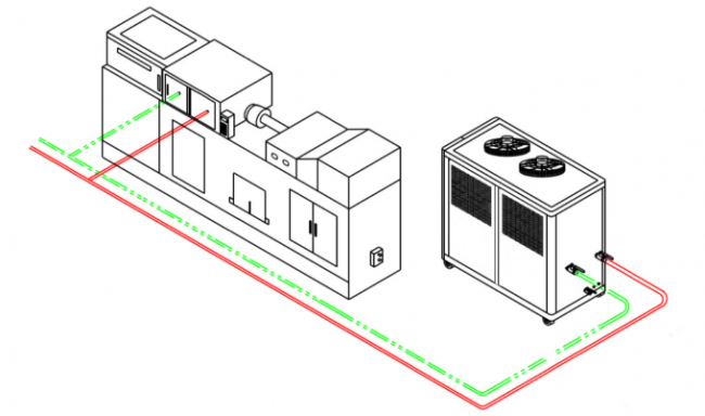 JLSFD-4HP Air Cooled Low Temperature Chiller With Microprocessor Controller 0