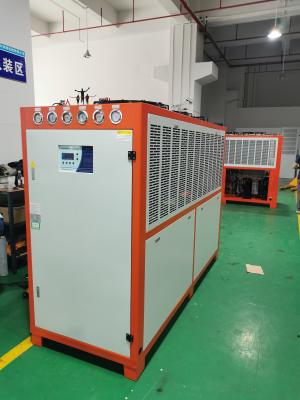 China R134a Portable Water Chiller Units With PLC Control System Chemical Chiller for sale