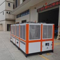 China 75HP Air Cooled Screw Chiller High Efficiency With Microcomputer Control System for sale