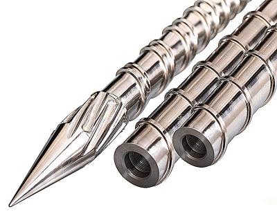 China Small Diameter 304 Stainless Steel Auger Screw CNC Machined Parts For Food Machinery for sale