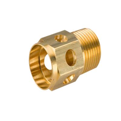 Cina Custom Brass Precision Cnc Machining Services Milling Turned Components / Parts in vendita