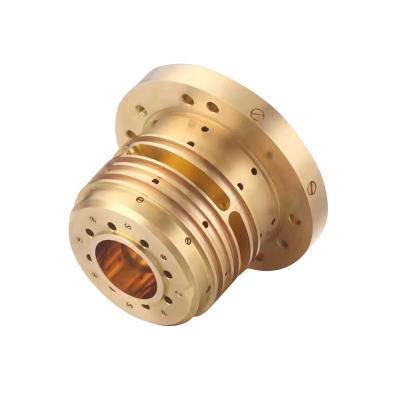 China 5 Axis Brass Cnc Machined Parts High Experience Treatmentushiing Surface for sale