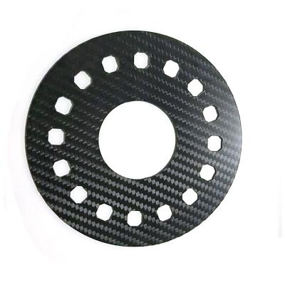 China 2x2 Twill Weave Molding Carbon Fiber Parts FPV Racing Drone Frame for sale