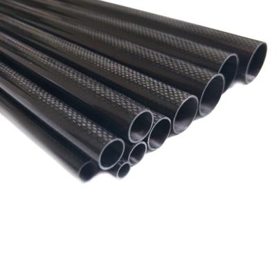 China OEM ODM 3K CNC Cutting Carbon Fiber Sheet Light Weight Tube Pipe Te koop
