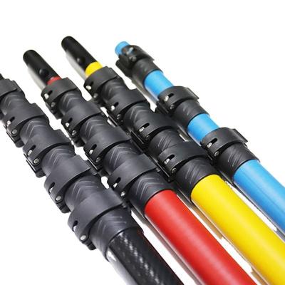 中国 OEM ODM Carbon Fiber Tube Eco Friendly Telescopic Boom Pole For Flag 販売のため