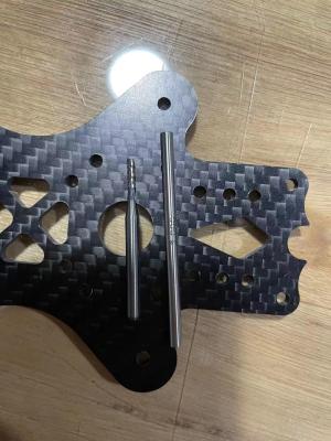 China Custom Carbon Fiber UAV Accessories DIY Carving CNC Machining Services Mechanic Parts for sale