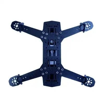 China CNC Cutting UAV Parts 3K Machined Carbon Fiber Micro Machining CNC Milling for sale