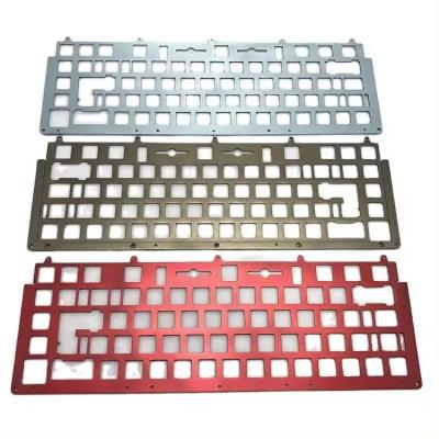 Cina Prodotto personalizzato Produttore di lavorazione CNC di lavorazione Peek di plastica di alluminio di metallo teclatore meccanico cassa in vendita