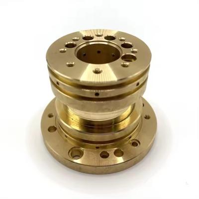 Cina CNC turning parts Custom cnc brass material lathe machine parts CNC machining parts in vendita