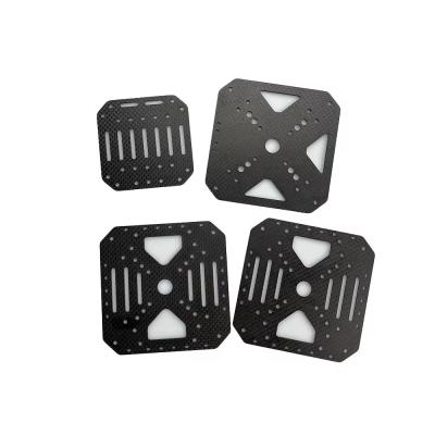 Cina Custom forged CNC cutting heat resistant carbon fiber sheet 0.3mm in vendita