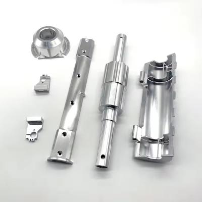 China Machined Aluminum Copper Titanium Alloy Milling Parts Machining Service Screws Pins Shaft Parts Custom Made Stainless Pa Te koop