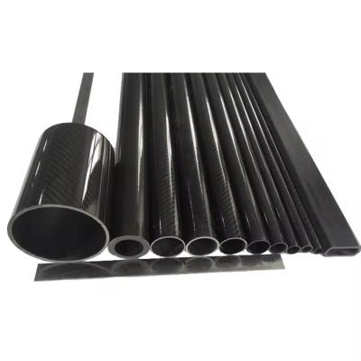 China Customization high strength custom processing 3k telescopic carbon fiber tube telescope pole for sale