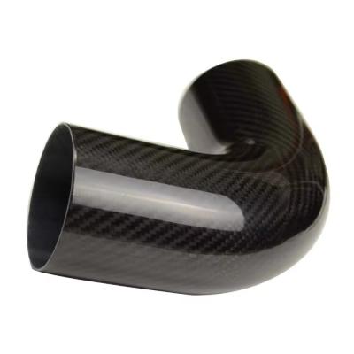 Китай Custom Carbon Fiber Intake Pipe Carbon Fiber Exhaust Pipe For Car And Motorcycle Professional продается