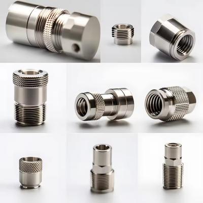中国 OEM custom manufacture high precision CNC machining aluminum brass stainless steel metal milling turning parts services 販売のため