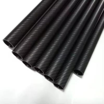 China Kevlar carbon fiber round tube carbon fiber tube for golf clubs carbon fiber integrate tube à venda
