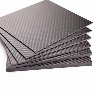 China Newly Designed Light-weight And High-strength CNC High Temperature Carbon Fiber Sheet Plate Carbon Fiber Slab thickness for sale