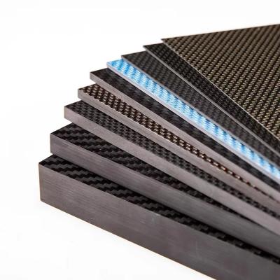 China NQFIBER Factory Price Carbon Fiber Flexible Sheet Twill Glossy Matte Plates Woven Plain Sheet Felt Welding Blanket Panel for sale