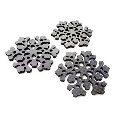 Cina Dongguan factory CNC toray t300 3k carbon fiber laminated sheets plates for RC uav drone frames in vendita