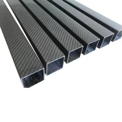 China Customized 33.2*35.05*851mm carbon fiber tubes in matt for carbon fiber part/drone/carbon fiber yacht à venda