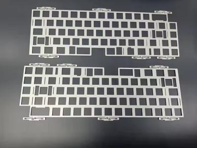 China custom DIY Kit 60% Keyboard plate Stabilizers Aluminum Case frames Mechanical Keyboard plate case for sale