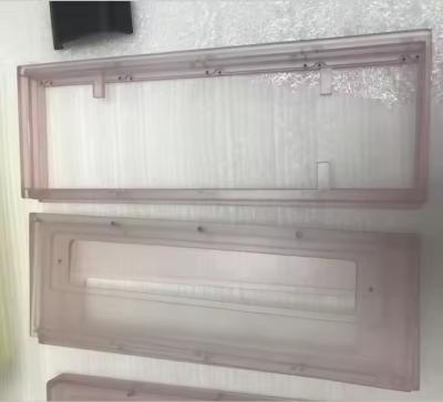 China Custom Multicolor Anodizing Aluminum Keyboard Case Plate Cnc Machining Mechanical Cnc Keyboard Te koop