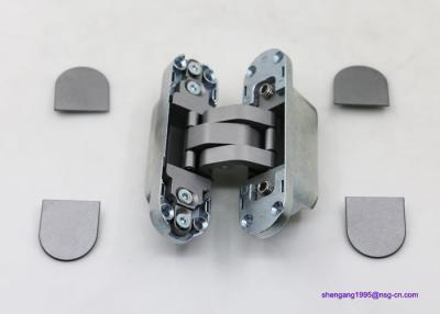 China La aleación invisible 3d del cinc de 180 grados ajustable encubrió la bisagra de puerta de poca potencia en venta