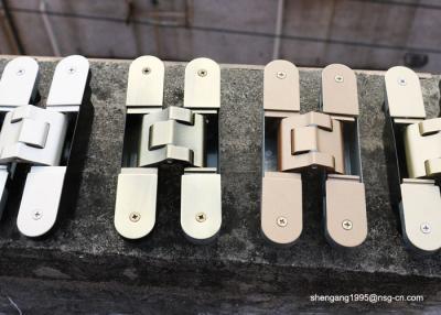 China Interior Door 3way adjustable Invisible Door Secret Door Hinges Open 180 Degree Hidden Hinge for sale