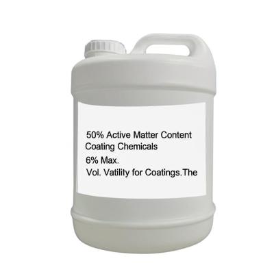 China Coating Additives with 50% Active Matter Content, 6% Max. Volatility, and 100-500 MPa.s Viscosity for Enhanced Performance for sale