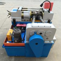 China Steel bolt threasing machine, Anchor bolt screwing machine for sale