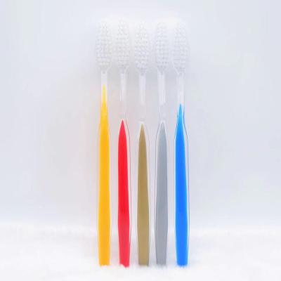 China Disposable Soft Bristle Toothbrush with Customized Packaging Disposable Toothbrush for Hotel factory