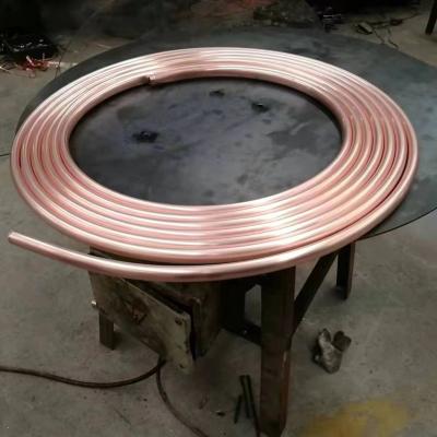 China Conexión de cobre inconsútil del aire acondicionado del grueso de pared del tubo 3m m de ASTM B280 en venta
