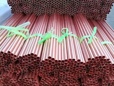 中国 カスタマイズされた途切れのない銅管 0.3-3mm ストレート 1-6M 15M/20M ローリング 販売のため