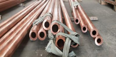 中国 Copper Unitary Straight Tube 1-6M / 15M / 20M Coil Pipe 販売のため