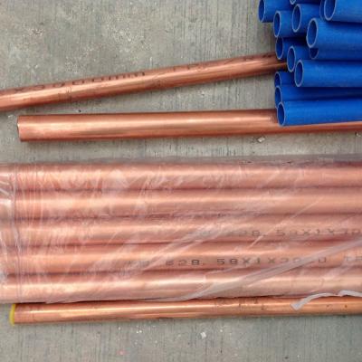 China Extrusionsnahtloses Kupferrohr 6M zur Verbesserung der Heizleistung zu verkaufen