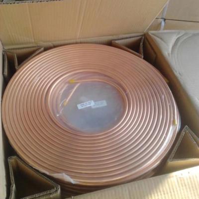 Cina C10100 C11000 C12000 AC Tubo di rame pancake / tubo di rame AC in vendita