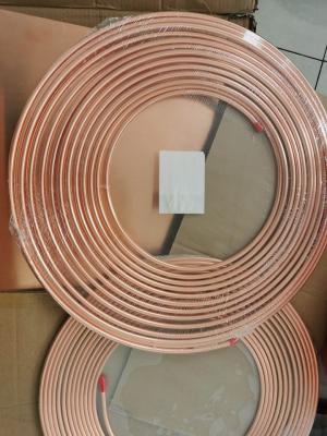 China 1.5 mm Dicke nahtloses Kupferrohr 1/4-7/8 zu verkaufen