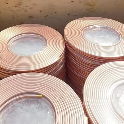 China Níquel o tipo de cobre sem emenda 22mm macio tubulação de cobre macia da tubulação ISO9001 de 10mm de K para a condição do ar à venda