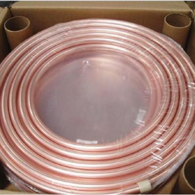 China Vernickeln Sie 10mm 22mm weiche nahtlose Art weichen kupfernen Schläuche Kupferrohr-ISO9001 K für Klimaanlage zu verkaufen