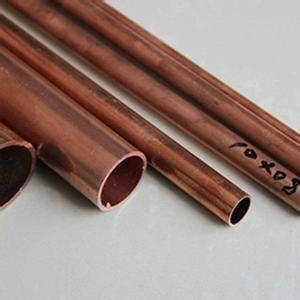 Cina C101 diritto trafilato a freddo rigido di rame senza cuciture del tubo 0.3mm in vendita