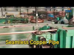 Alloy Seamless Copper Pipe 0.2mm Thickness Heat Resistant High Strength