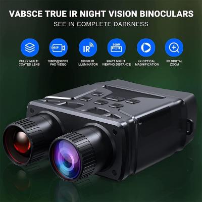 Cina caccia infrarossa di visione notturna di Digital dello zoom di Digital degli occhiali di protezione di visione notturna 5x in vendita